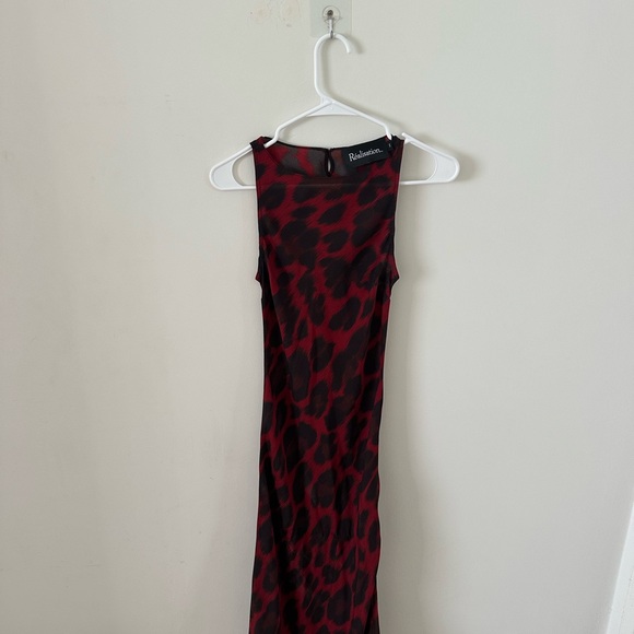 Realisation Par | Dresses | Realisation Par Red And Black Tatjana Dress ...